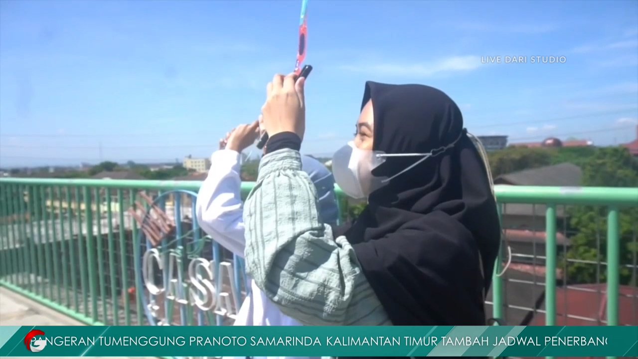 Ponpes Assalam Gelar Nobar Gerhana Matahari Hibrida – GARUDA TV